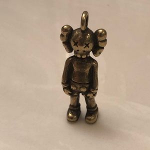 KAWS | Accessories | Kaws Solid Brass Figure Jewelry Pendant Weyelet ...